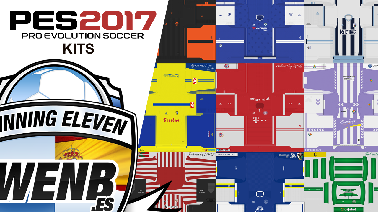 KITS PES 2017 - Winning Eleven Blog EspañaWinning Eleven Blog España